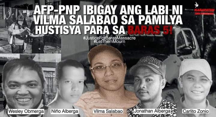 [Justice for Baras massacre victims] KMP to Parlade: Stop hostaging the ...