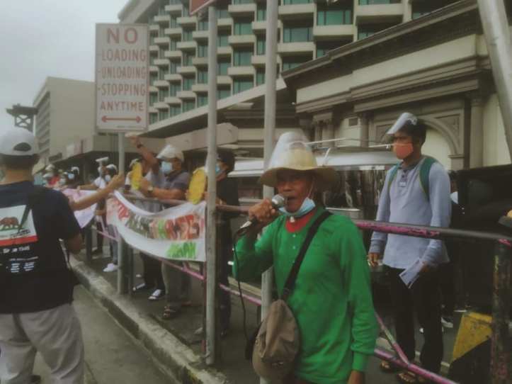 Southern Tagalog farmers troop to NCR, calls to stop land grabbing and ...