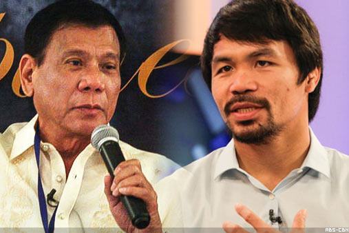 Farmers extend support for Pacman in Duterte vs. Pacquiao anti ...